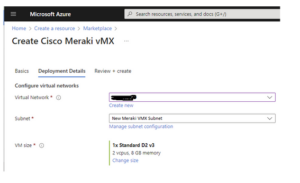How to Configure Meraki VMX for Microsoft Azure Step by Step